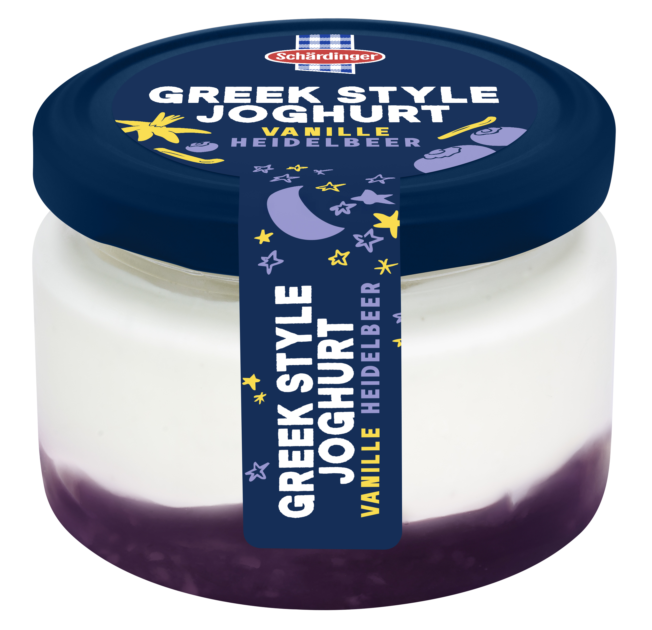 Greek Style Joghurt Vanille-Heidelbeer | Schärdinger
